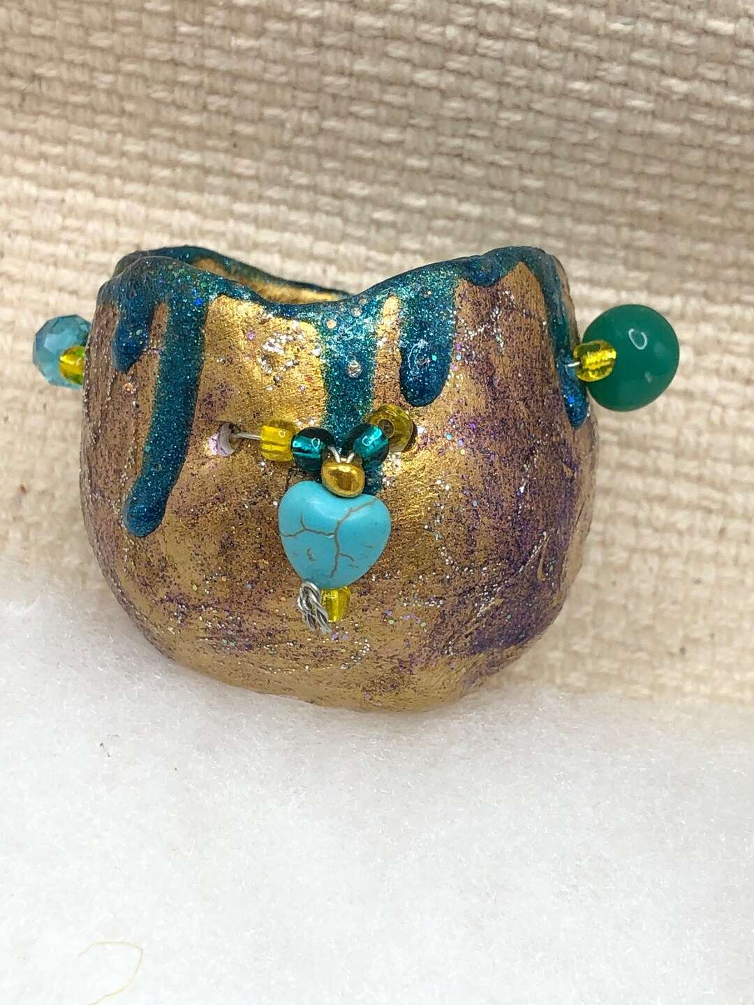 Prayer Meditation Reflection Pot, Handmade Small Pottery Pinch Pot ...