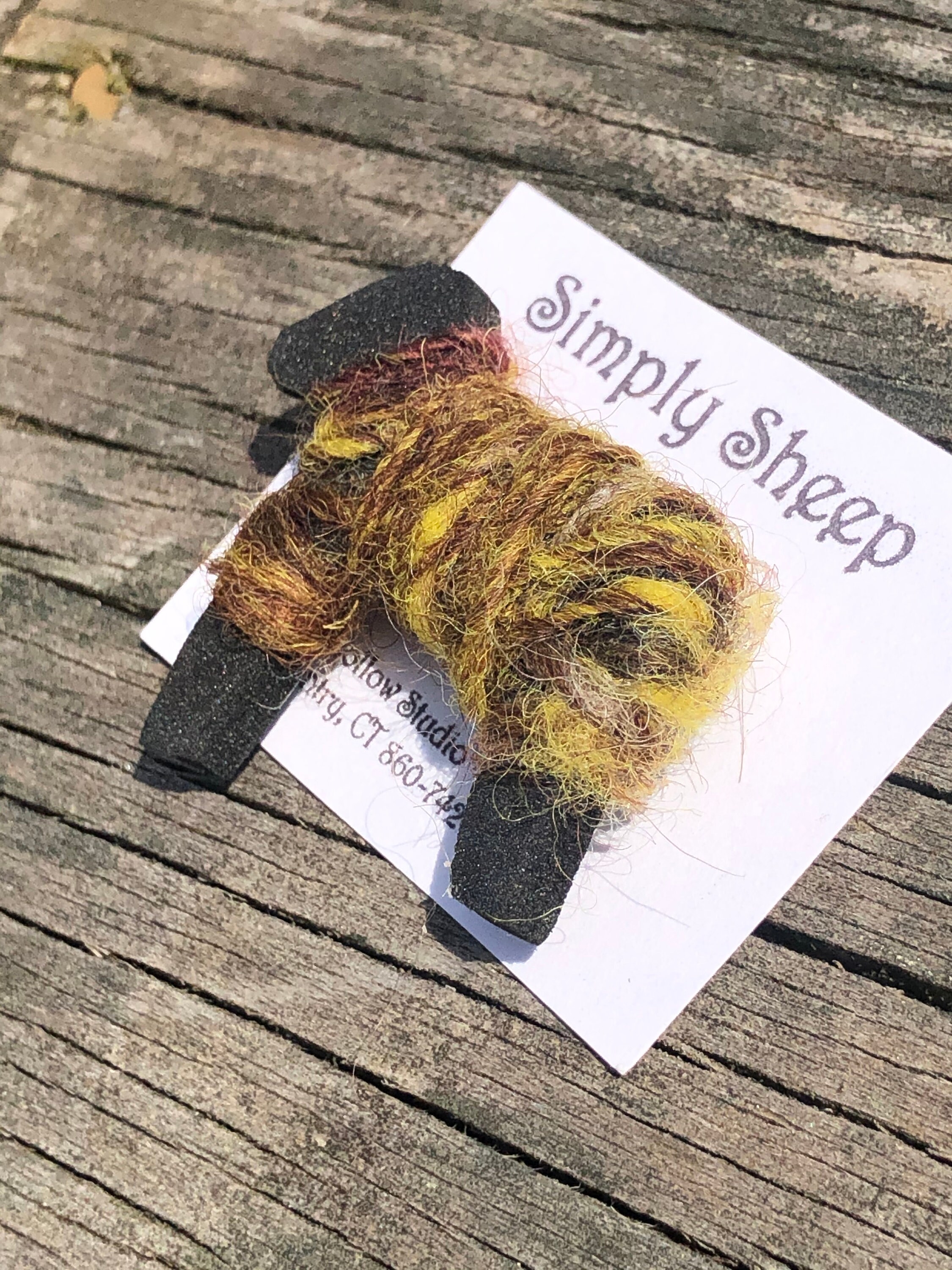 Sheep Pin, Wool Pin, Wool Wrapped Sheep Pin, Lapel Pin, Brooch, Sheep ...