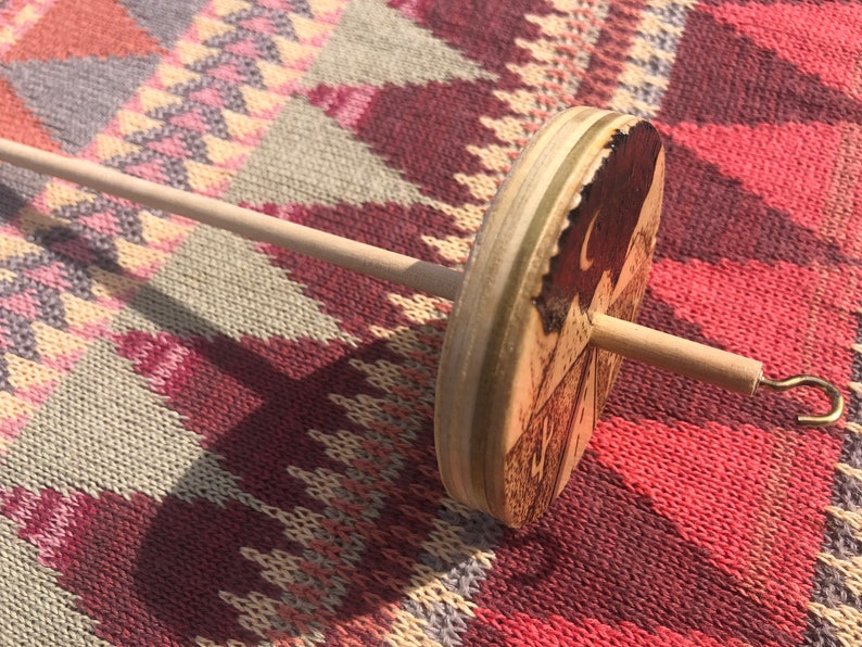 Drop Spindle Wooden Drop Spindle Top Whorl Drop Spindle - Etsy