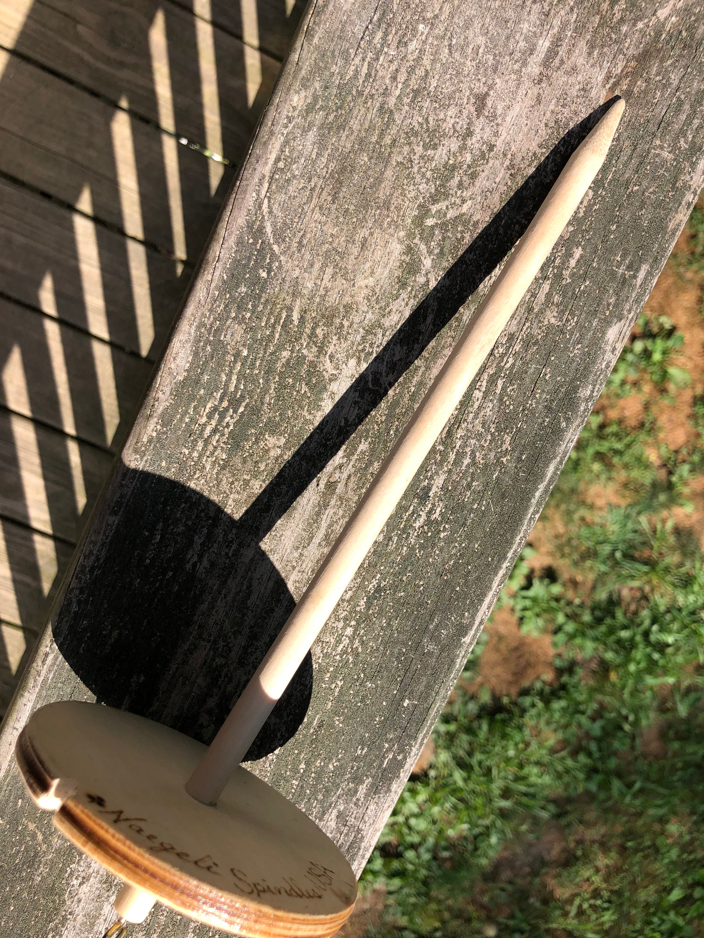 Drop Spindle Wooden Drop Spindle Top Whorl Drop Spindle - Etsy