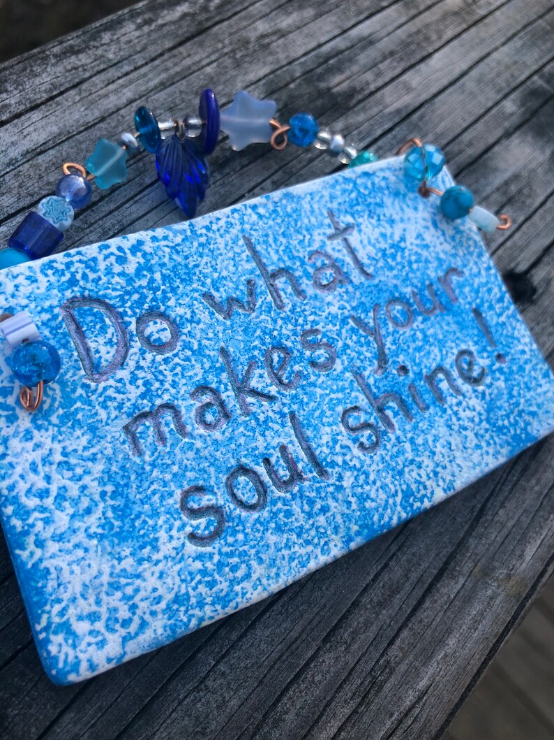 Clay Plaque Whimsical Decorative Plaque Gift for Her - Etsy.de