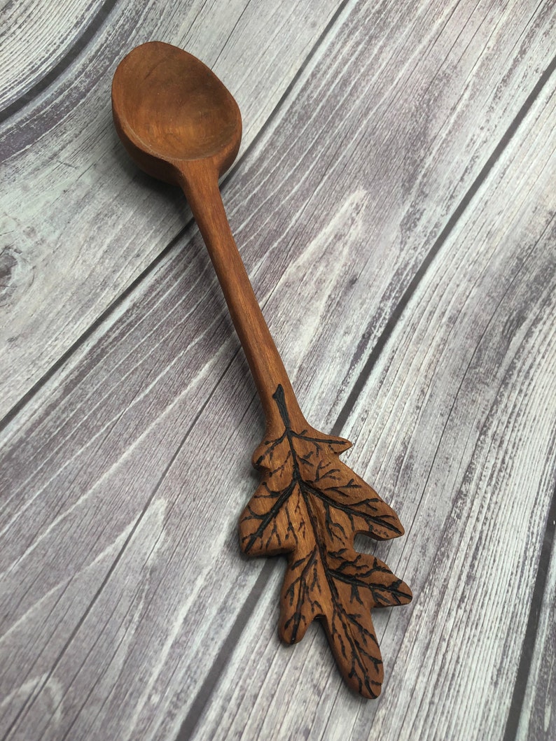Hand Carved Wooden Spoon Hand Carved Spoon Kitchen Gadget - Etsy