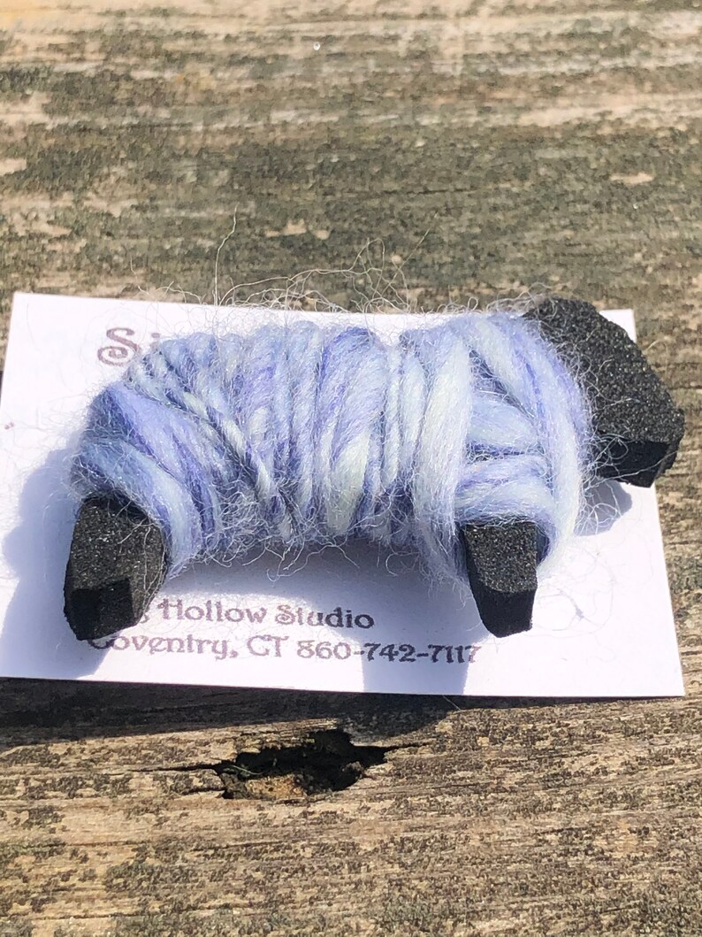 Sheep Pin Wool Pin Wool Wrapped Sheep Pin Lapel Pin - Etsy