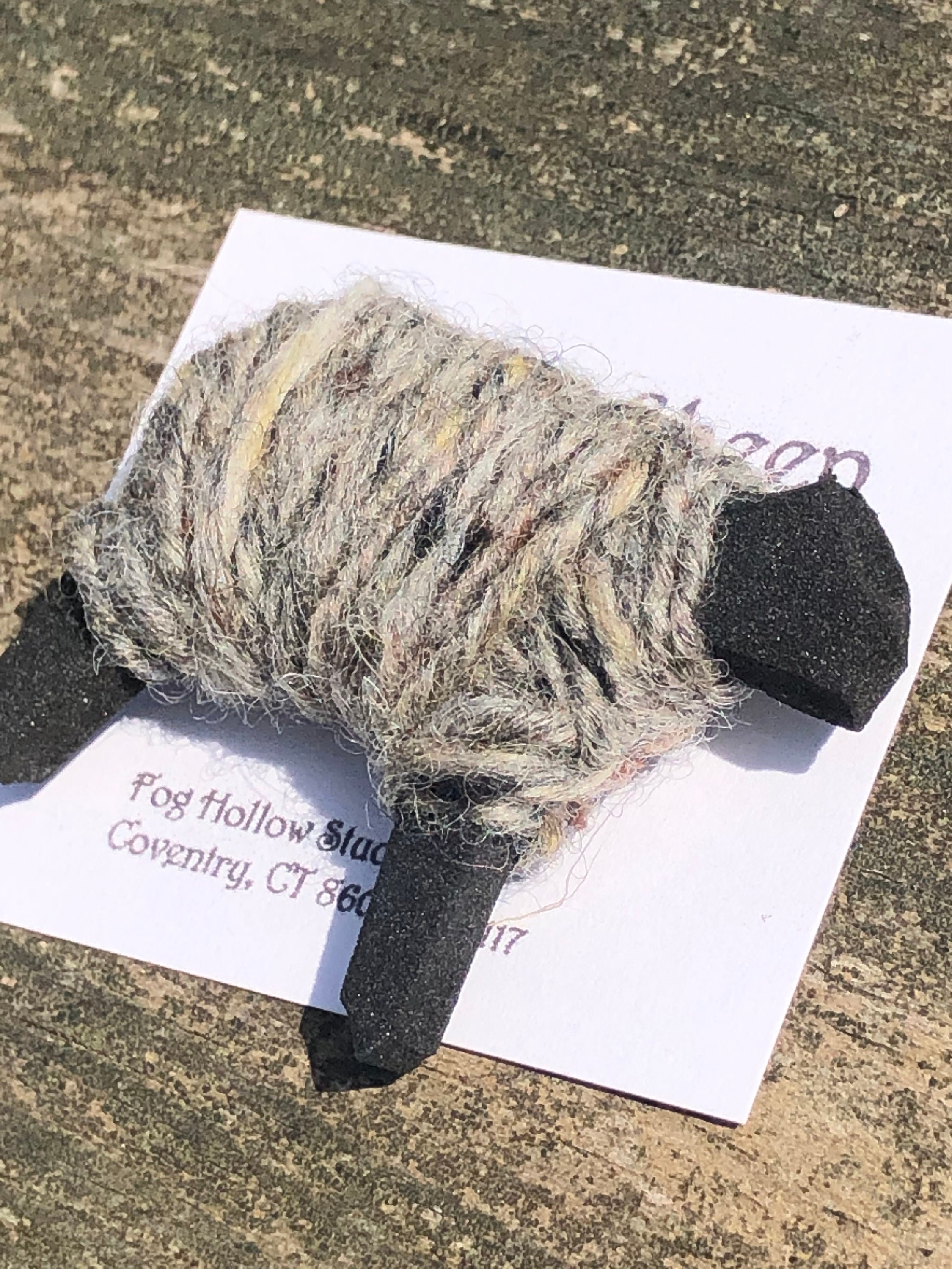 Sheep Pin, Wool Pin, Wool Wrapped Sheep Pin, Lapel Pin, Brooch, Sheep ...