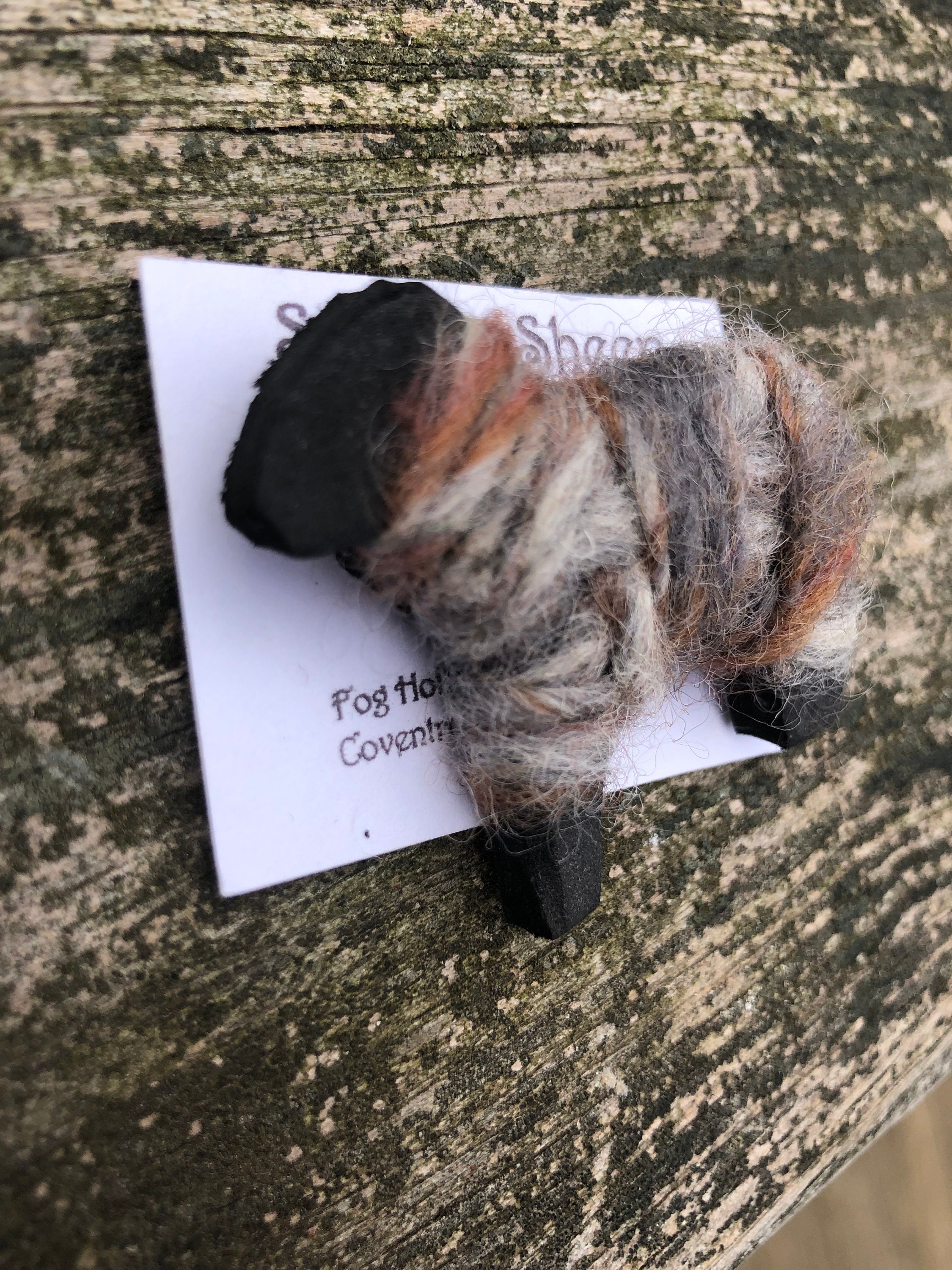 Sheep Pin, Wool Pin, Wool Wrapped Sheep Pin, Lapel Pin, Brooch, Sheep ...