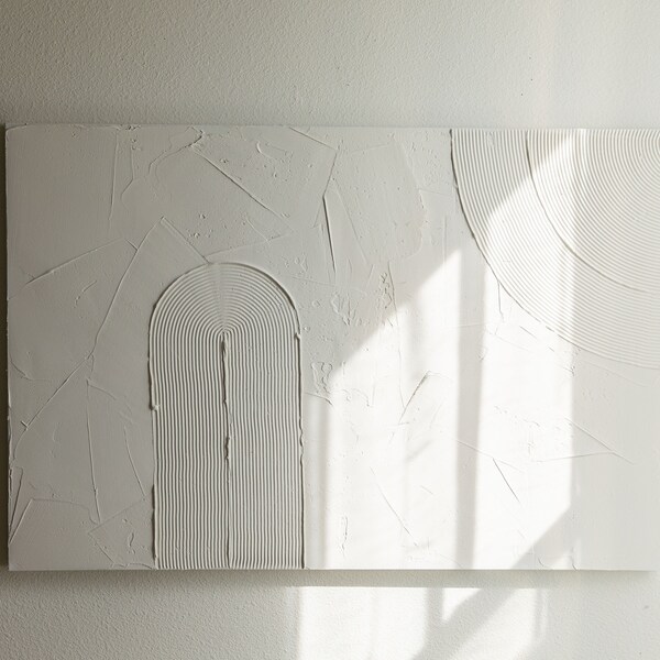 White Canvas Art - Etsy