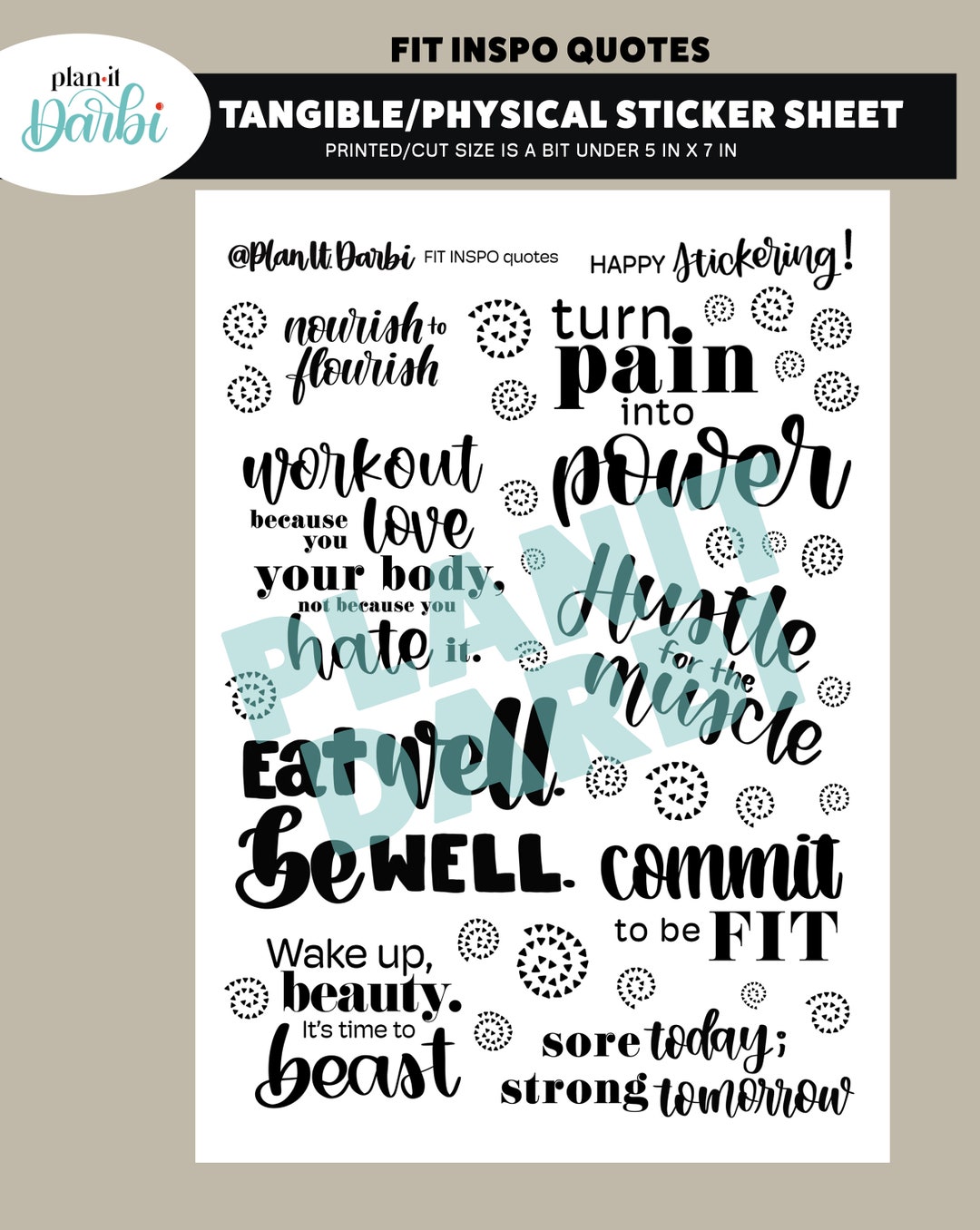 Tangible: FIT INSPO Quotes for Fitness, Health, Exercising, Workout ...