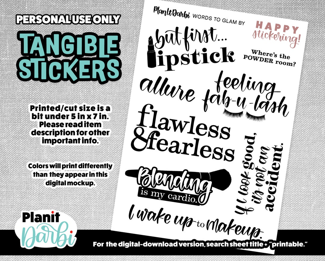 TANGIBLE: GLAM QUOTES Words to Glam By, Makeup, Lipstick, Beauty ...