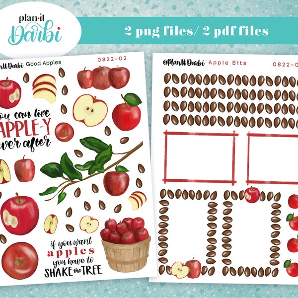 Autumn Planner Stickers - Etsy