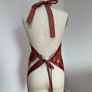 Upcycled Scarf Halter M-XL - Etsy