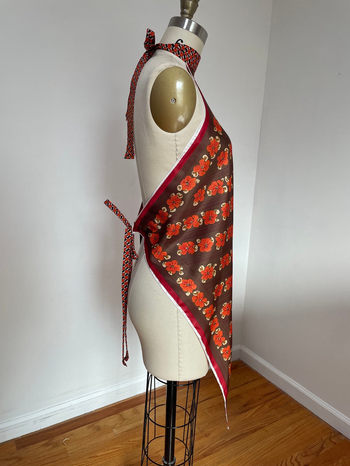 Upcycled Scarf Halter M-XL - Etsy