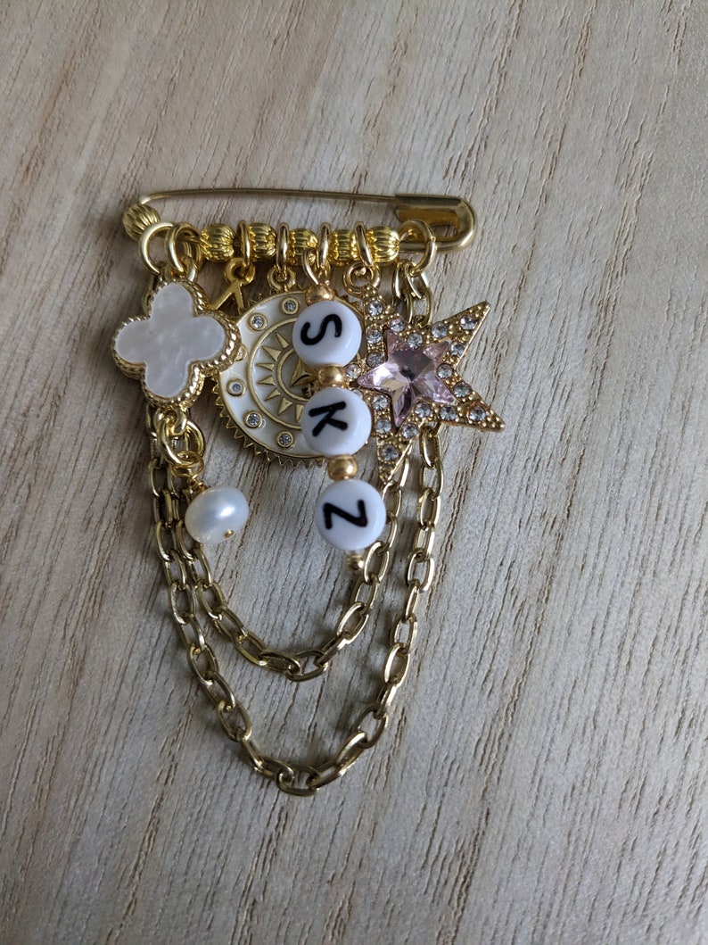 Kpop Brooch, Stray Kids Inspired, Safety Pin Brooch, Stay Brooch, Stray ...