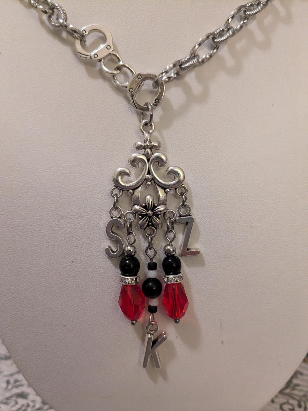 SKZ Letter Charm Necklace, Stray Kids Jewelry, Stray Kids Necklace ...