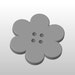 3D Printed Button Flower,3d Printed Garment Button,accent Button,3d ...