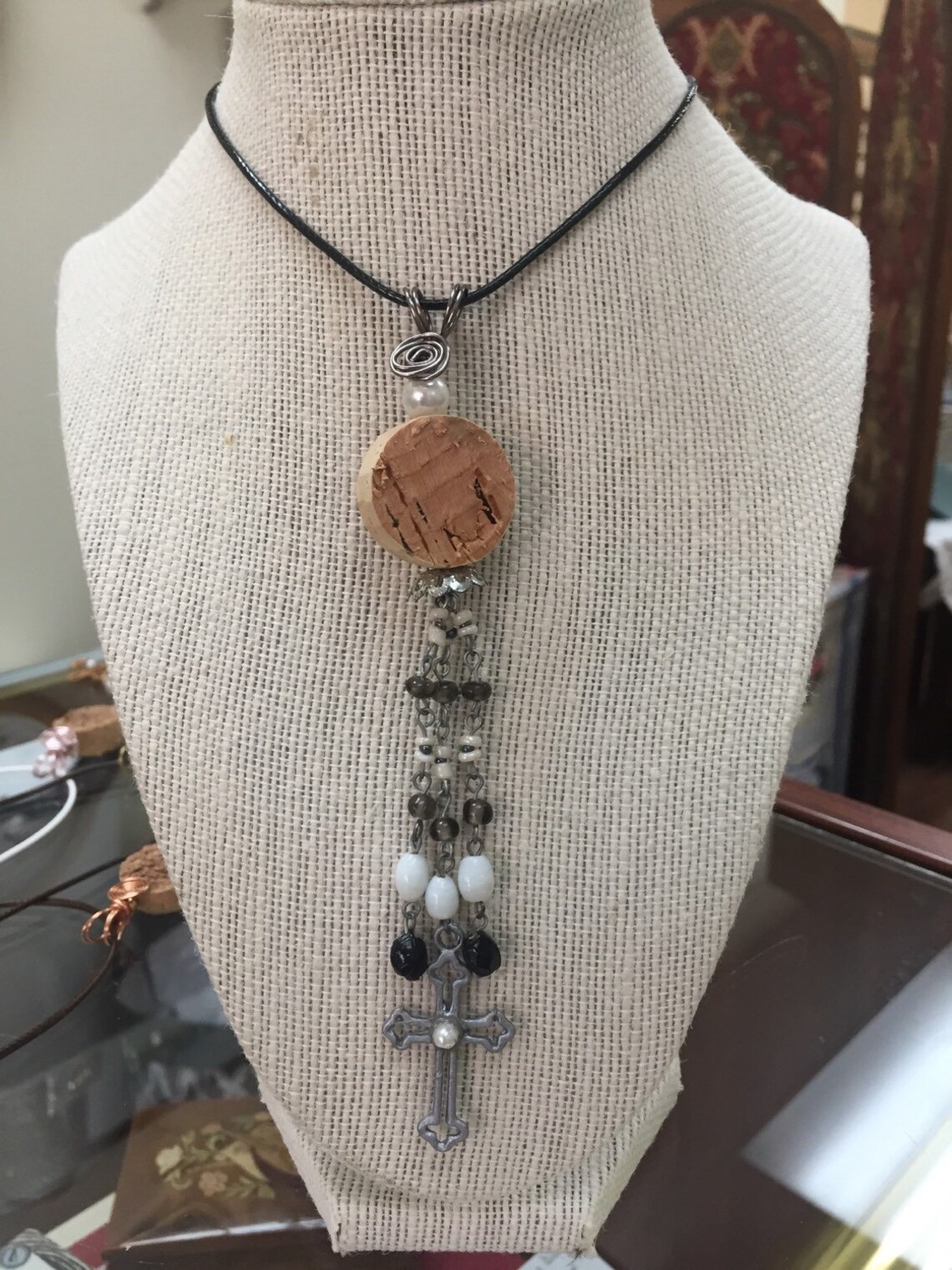 Essential Oil Diffuser Necklace, Aromatherapy Diffuser Necklace, Wine ...