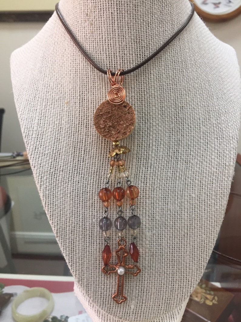 Essential Oil Diffuser Necklace, Aromatherapy Diffuser Necklace, Wine ...