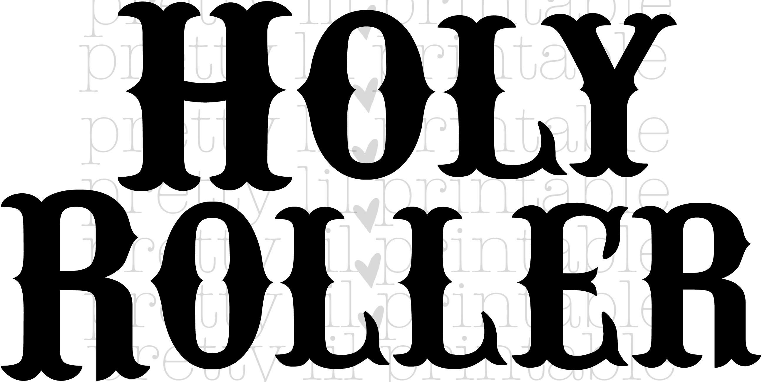 Holy Roller SVG, PNG, JPEG - Etsy