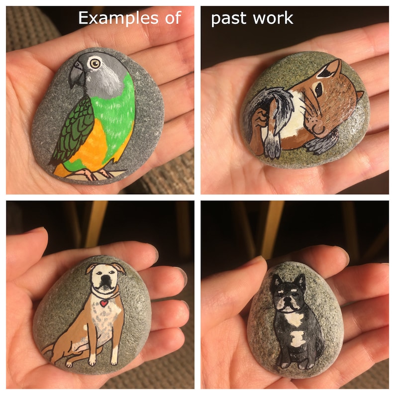 Custom Rock Painting - Etsy