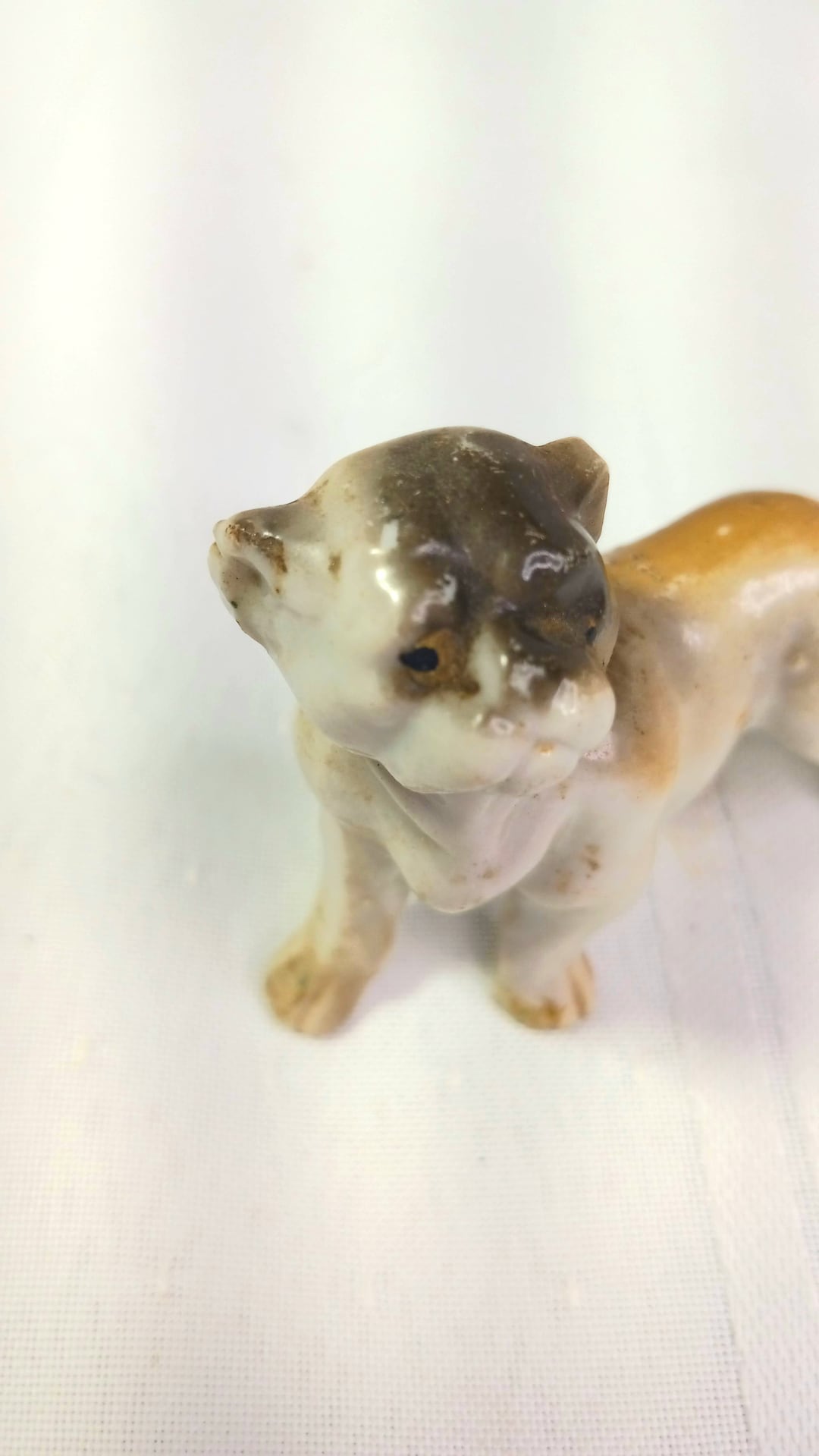 Vintage Ceramic Dog Made in Japan. Bulldog Boxer - Etsy