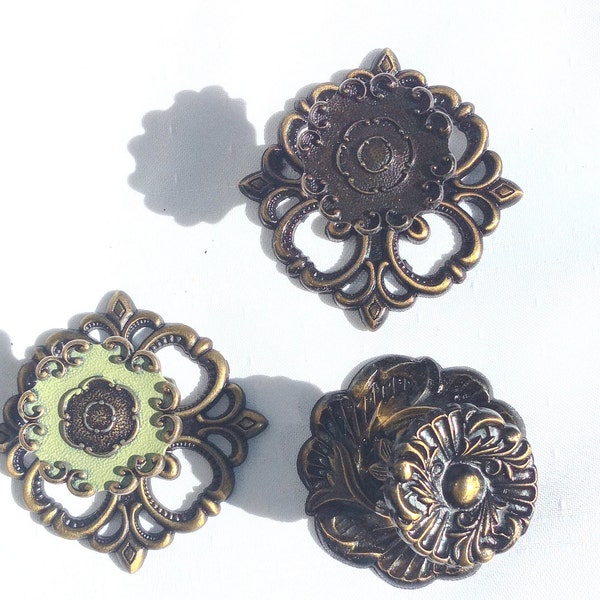 Floral Knobs - Etsy