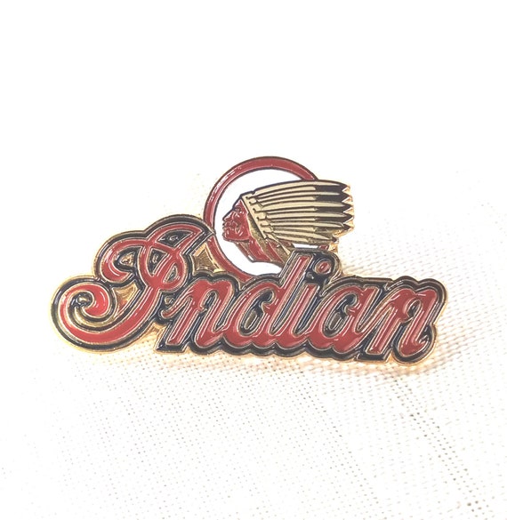 Indian chief pin - Gem