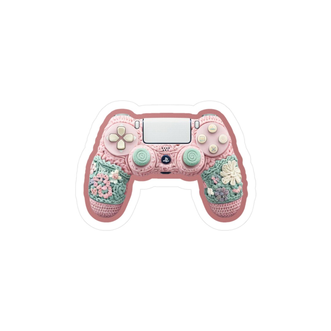 Cute Gamer Girl Kiss-cut Vinyl Decal, Perfect for Laptops, Water ...