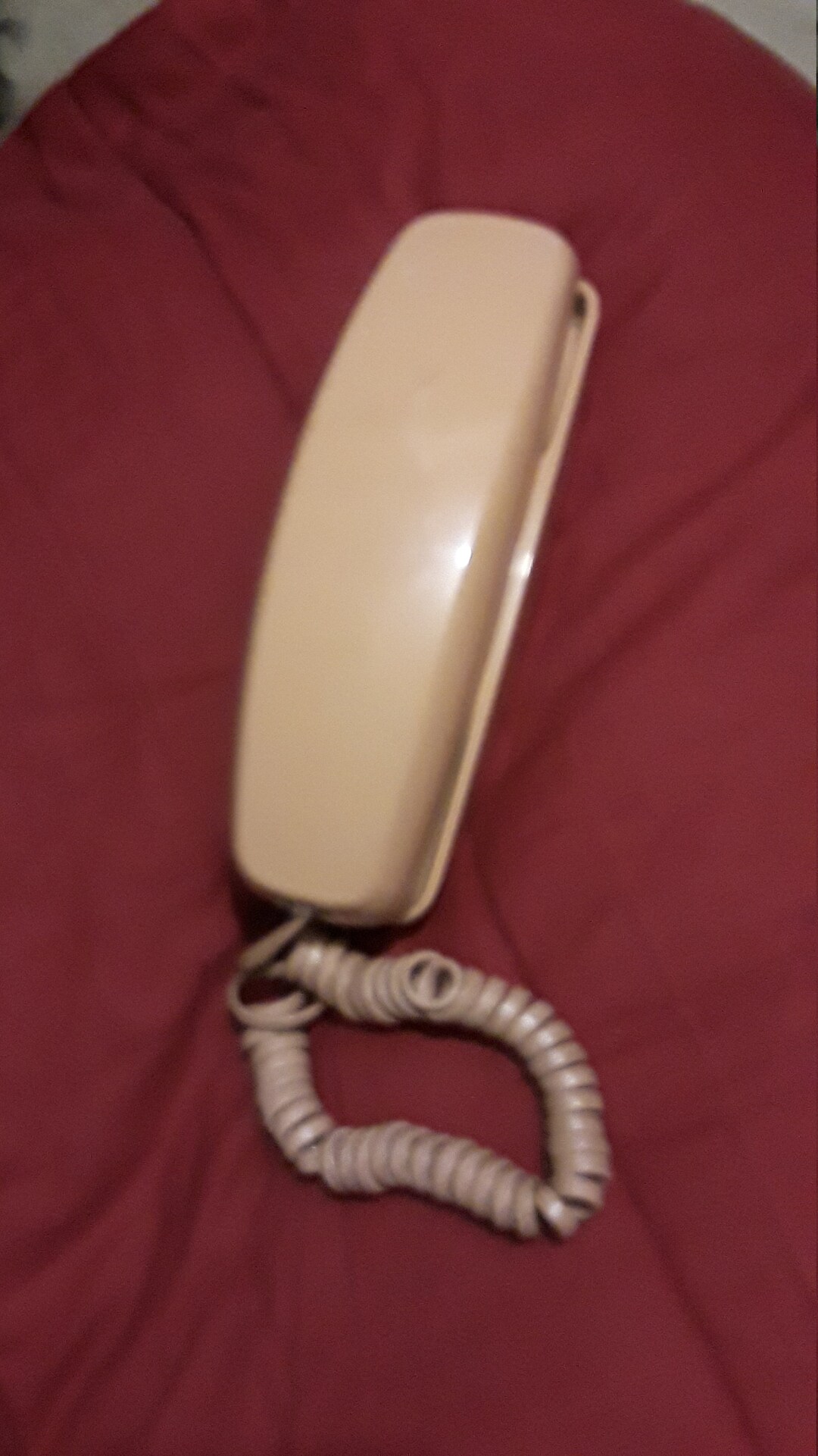 Mid Century, Rotary Style Trimline Phone Telephone, Tan - Etsy