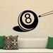 Billiard Ball Wall Decal Vinyl Stickers Snooker Sports Game Home ...