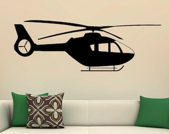 Airforce Helicopter Army Wall Decal Vinyl Stickers Military | Etsy