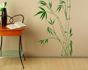 Bamboo wall decals | Etsy