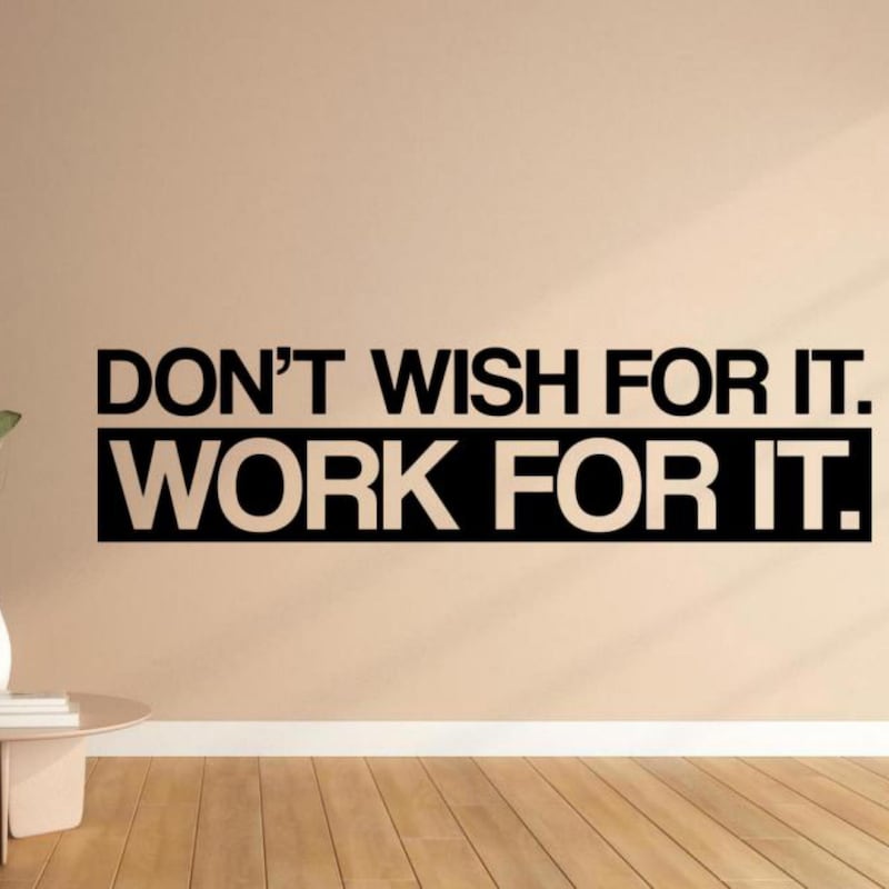 Work Wall Decal - Etsy