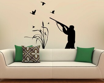 Bird Hunting Decal - Etsy