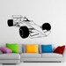 Formula One Wall Decal Wall Sticker Sports Car Racing Interior - Etsy