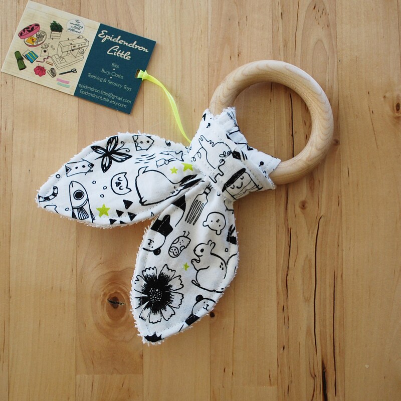 Wooden Teether Ring - Etsy