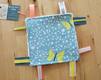 6-inch Trees and Houses Baby Crinkle Square / Sensory Toy With | Etsy