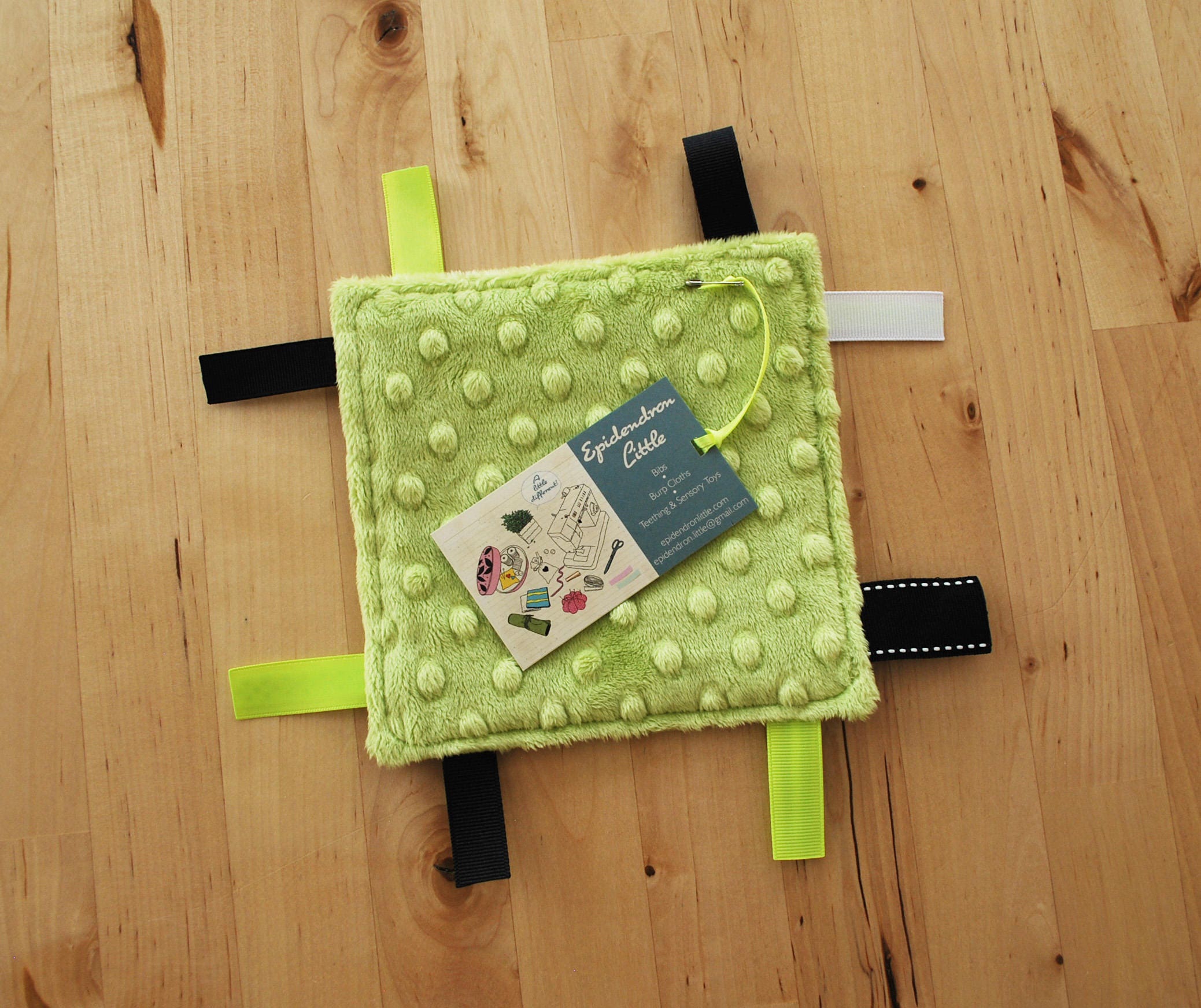 6-inch Black and White Doodles Baby Crinkle Square / Sensory - Etsy