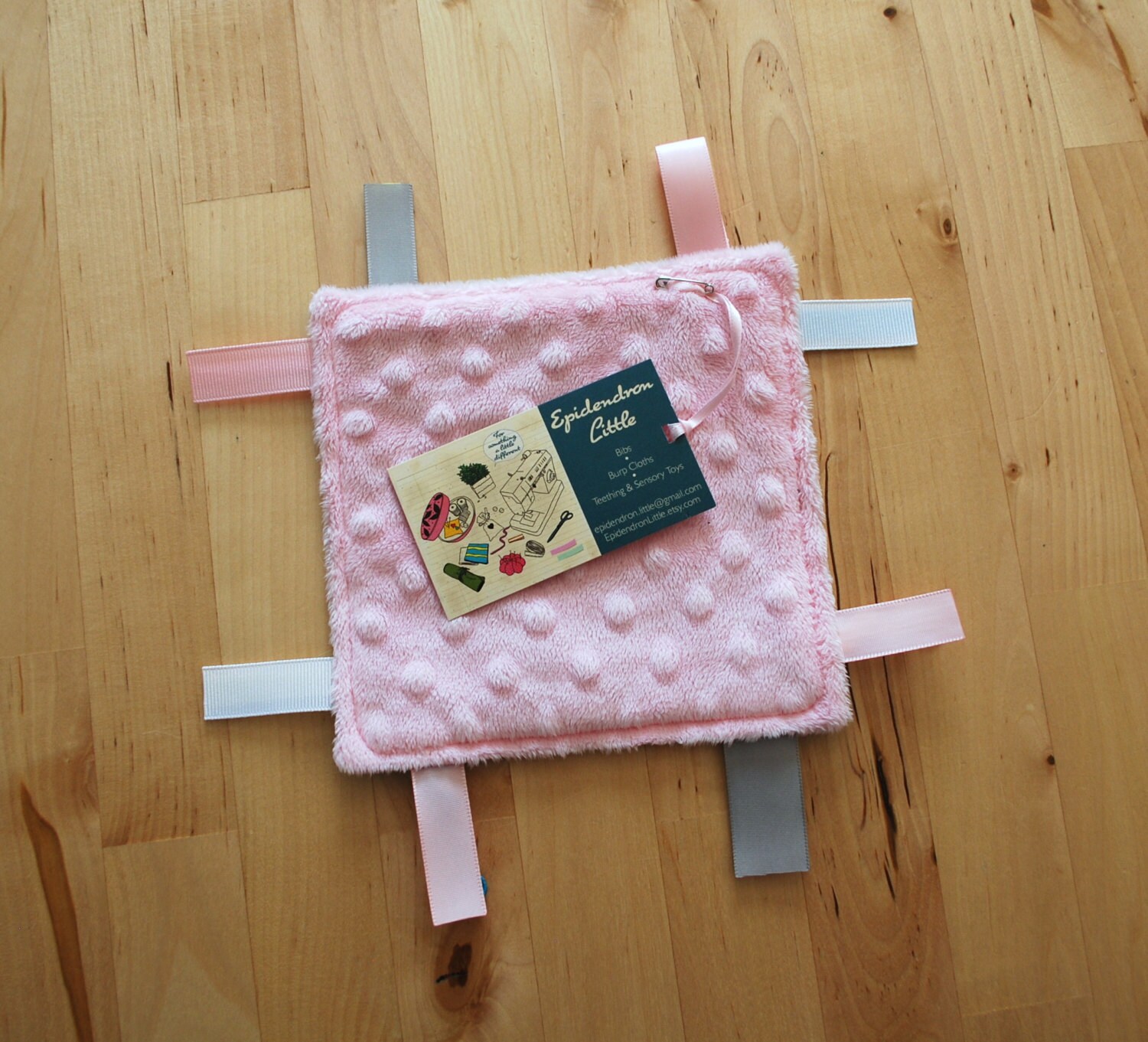 6-inch Trees and Houses Baby Crinkle Square / Sensory Toy With - Etsy