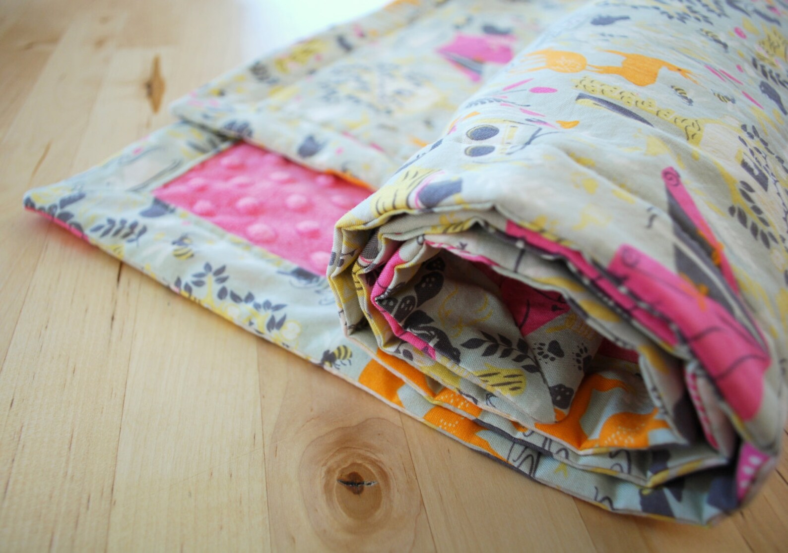 Large Baby / Young Toddler Blanket 30x36 in Designer - Etsy