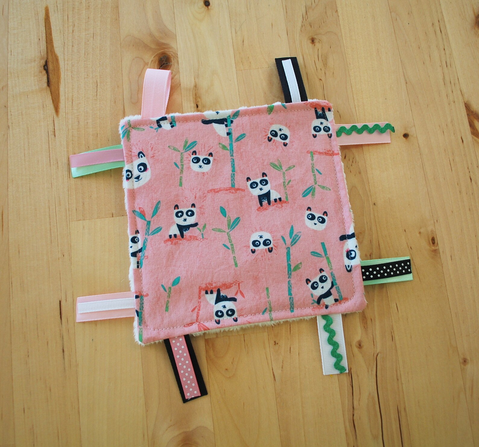 Baby Girl Gift Set Pandas Bib Burp Cloth / Burpcloth - Etsy