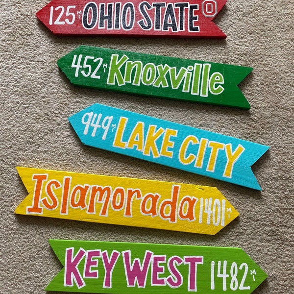 Directional Signs - Etsy