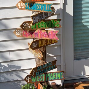 Custom Rustic Directional Signs! Set of 5 Signs - Etsy