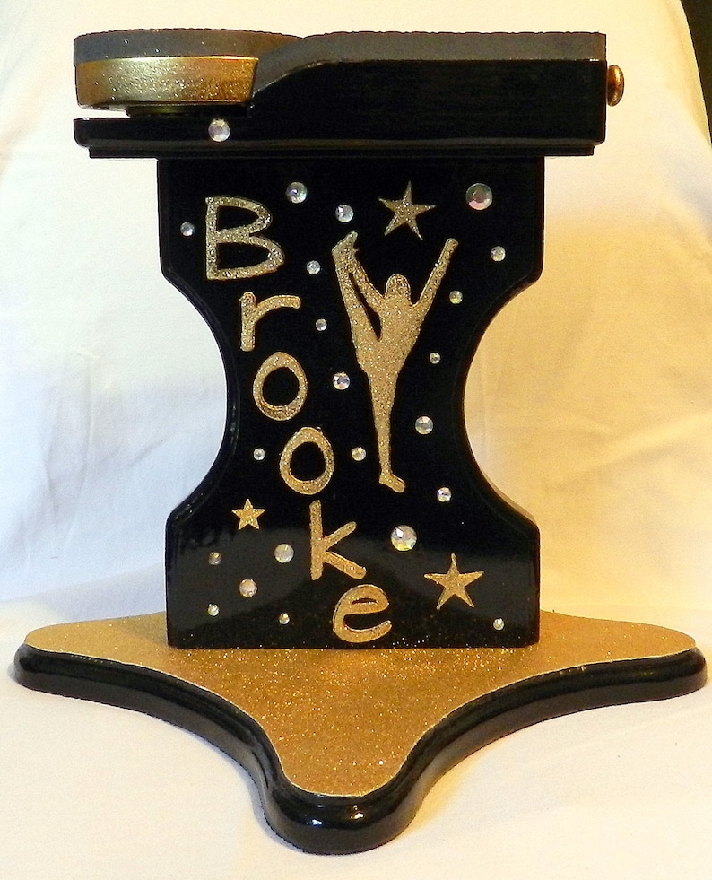 Spinning cheer balance Stand Stunts Flyer Cheer Practice | Etsy