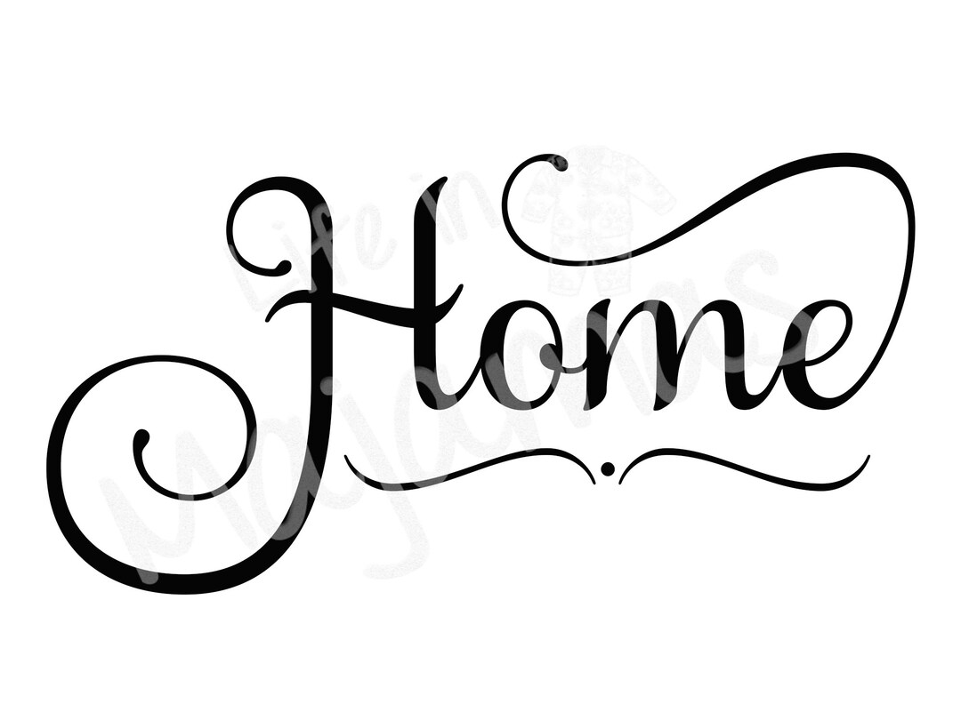 Home SVG PNG - Etsy