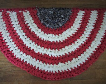 Circle Rag Rug - Etsy