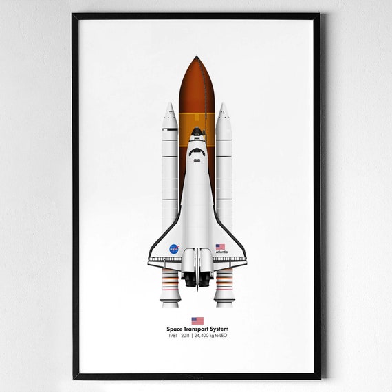 Space Rockets Posters EuroGraphics American Space Rockets Poster