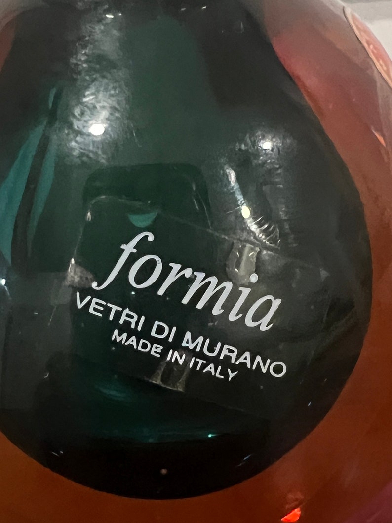 Formia Vetri Di Murano Perfume Bottle Art Glass - Etsy