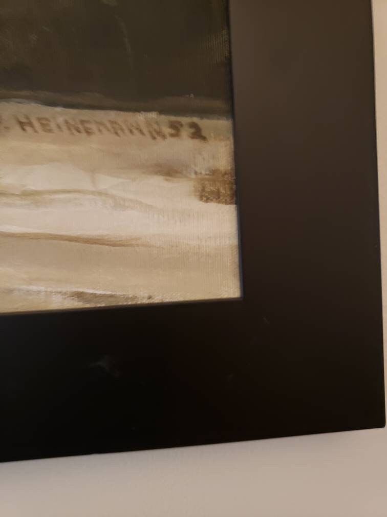 Reinhard Heinemann 1895 -1967 Oil Painting - Etsy