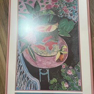 Rare 1987 Henri Matisse Lithograph Titled Goldfish - Etsy