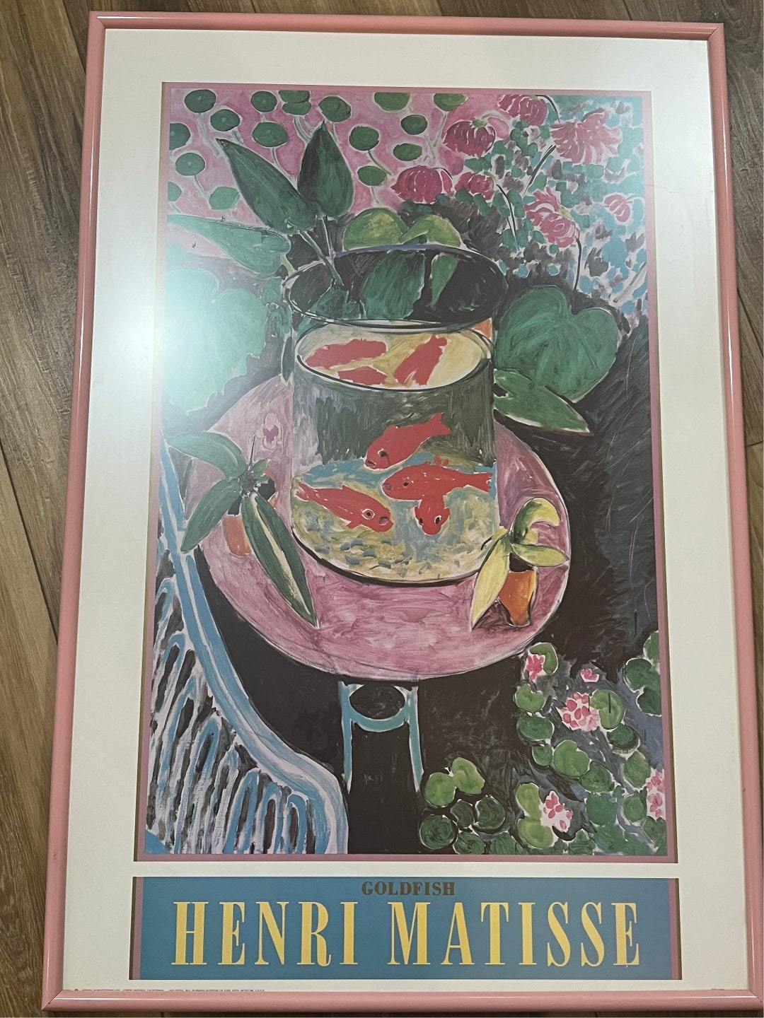 Rare 1987 Henri Matisse Lithograph Titled Goldfish - Etsy