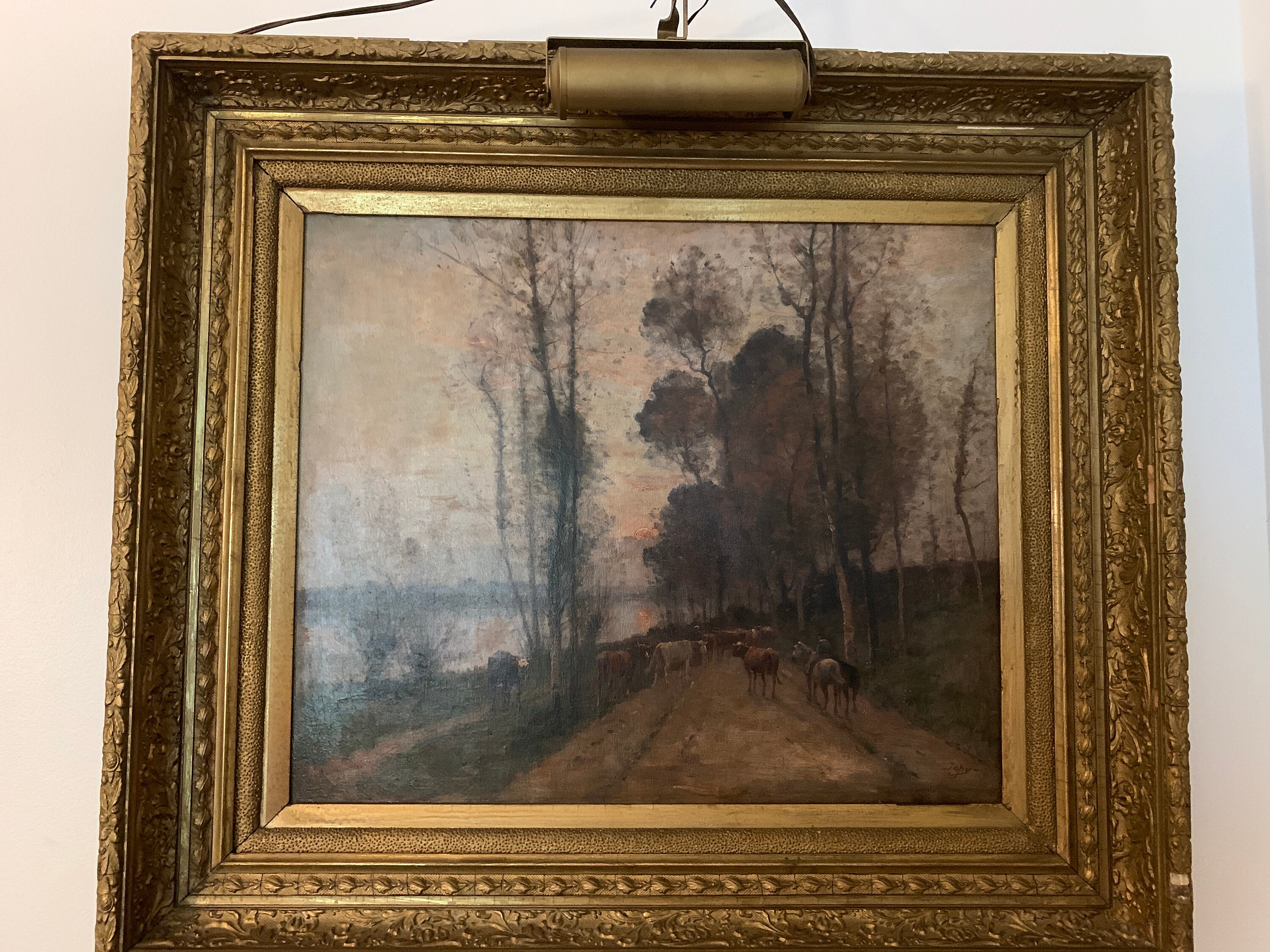Louis Aime Japy (1840-1916) “landscape” Oil on Canvas - Etsy